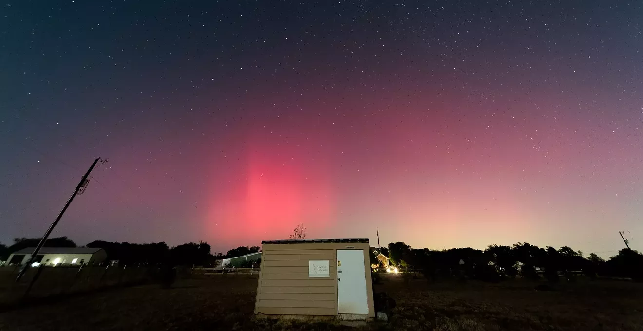 North Texas Northern Lights Photos Snapped During Solar Storm | Dallas ...