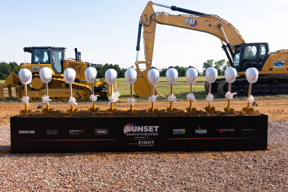 Sunset Amphitheater Officially Under Construction After McKinney Event ...